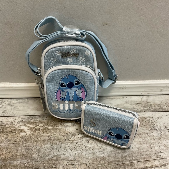 Sanrio | Bags | Nwt Stitch Phone Crossbody Bag And Wallet | Poshmark